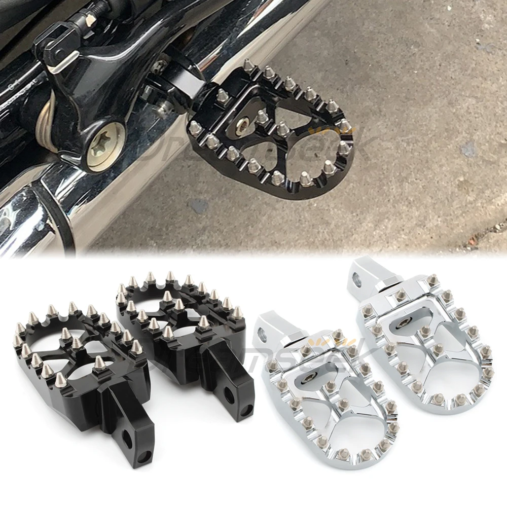 1 Pair Driver Wide Footpegs Footrest For Bmw R18 Classic Bmw R18 2020 ...