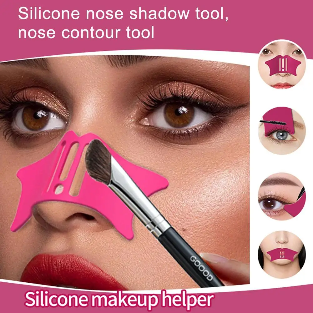 Silicone-Nose-Contour-Tool-Eyeliner-Stencils-Drawing-Shaping-Template ...