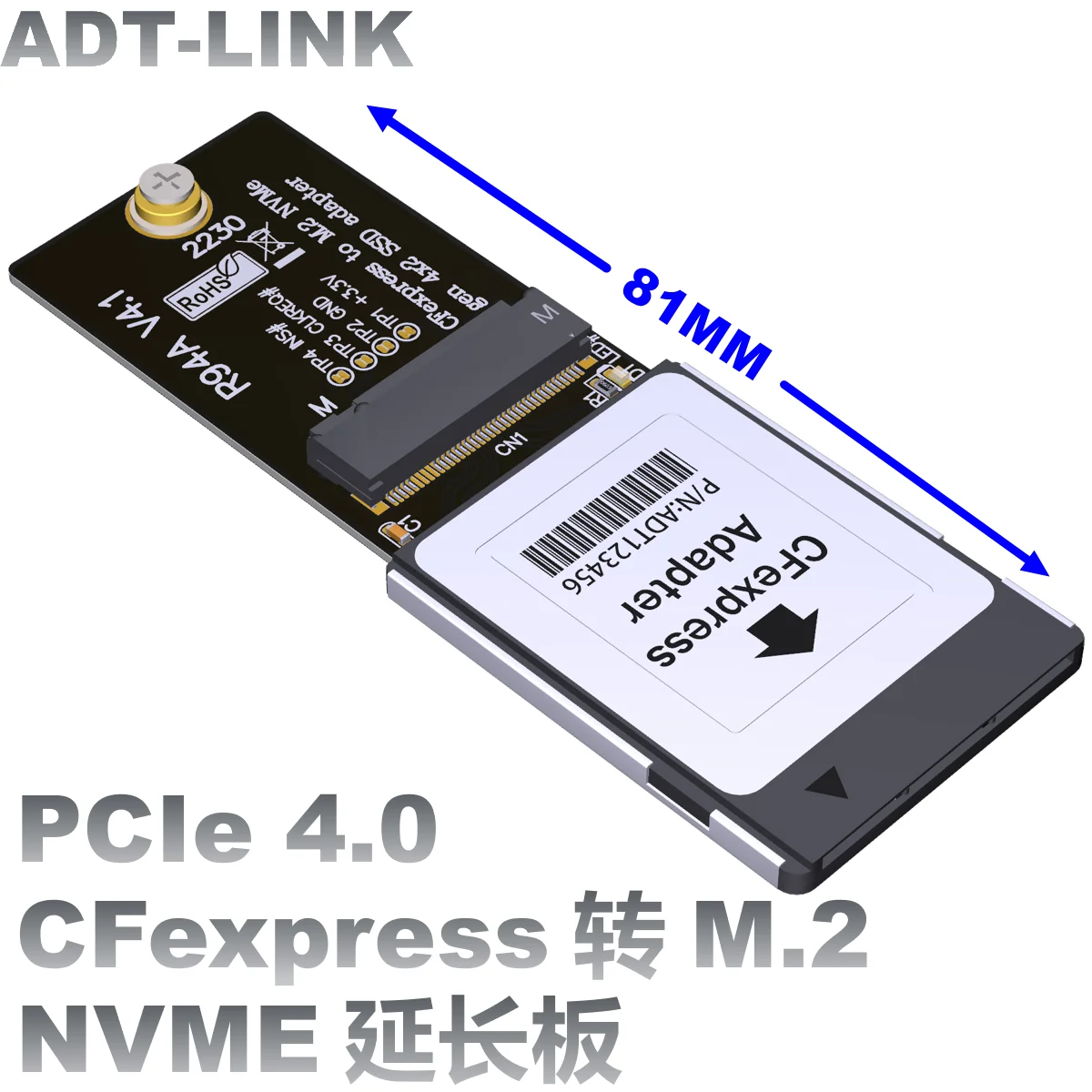 PCIe-4-0-Gen4x2-Storage-Expansion-Card-CFexpress-TypeB-to-SSD-M-2-NVMe ...