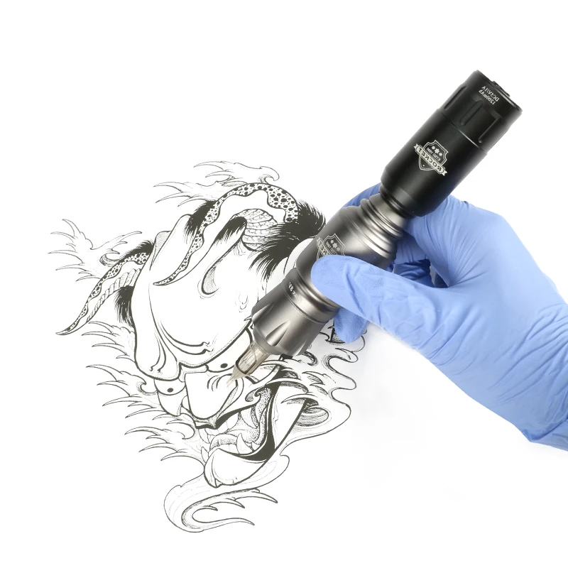 Tattoo Machine Drawing