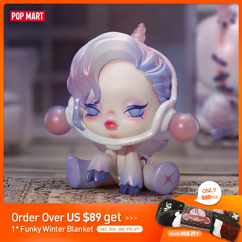 POP MART Skullpanda la Mer des Animaux, Boîte à Lumière Mystère, Cadeau ...