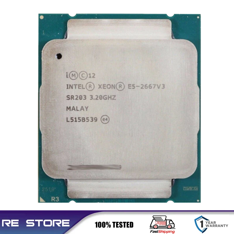 Used-Intel-Xeon-E5-2667V3-E5-2667-V3-3-2GHz-Eight-Core-Sixteen-Thread ...