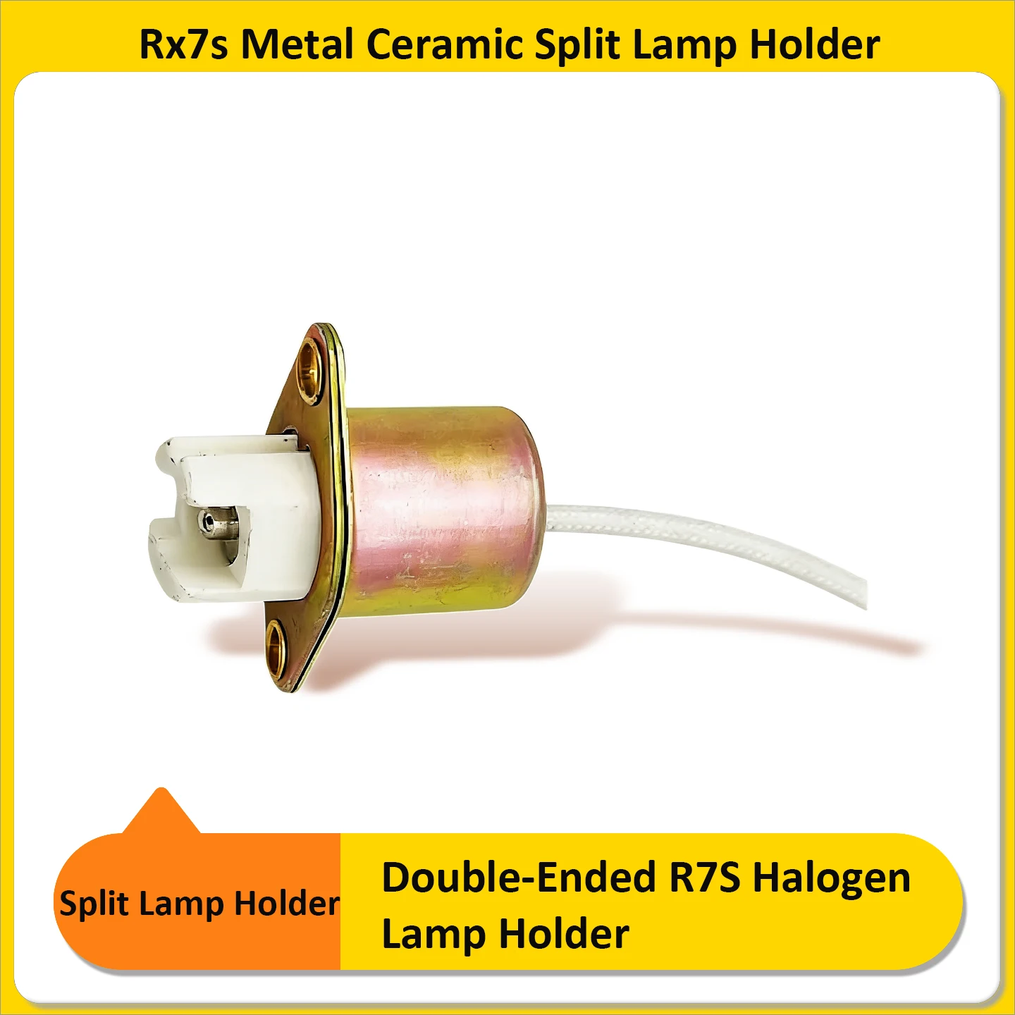 High-Temperature Resistant 30CM Cable Length R7S/Rx7s Split Ceramic ...
