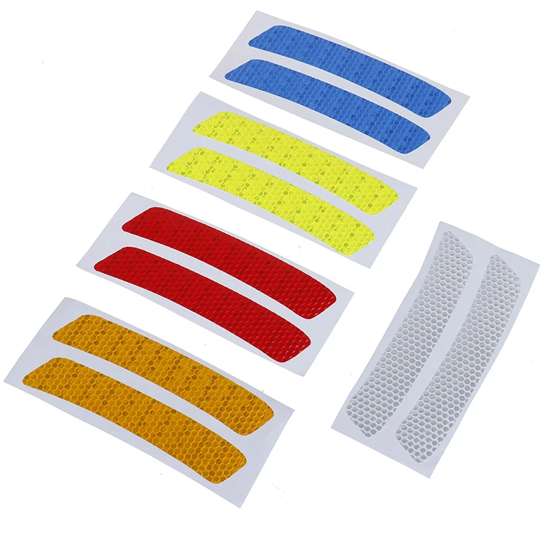 2Pcs-Set-Warn-Light-Reflector-Protective-Sticker-Scratch-Paster-Car ...