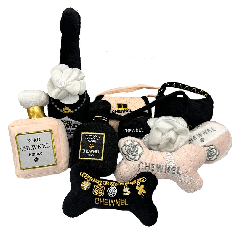 Customized-Pink-Koko-Chewnel-Dog-Bone-Puppy-Gifts-Furry-Pet-Chewing ...