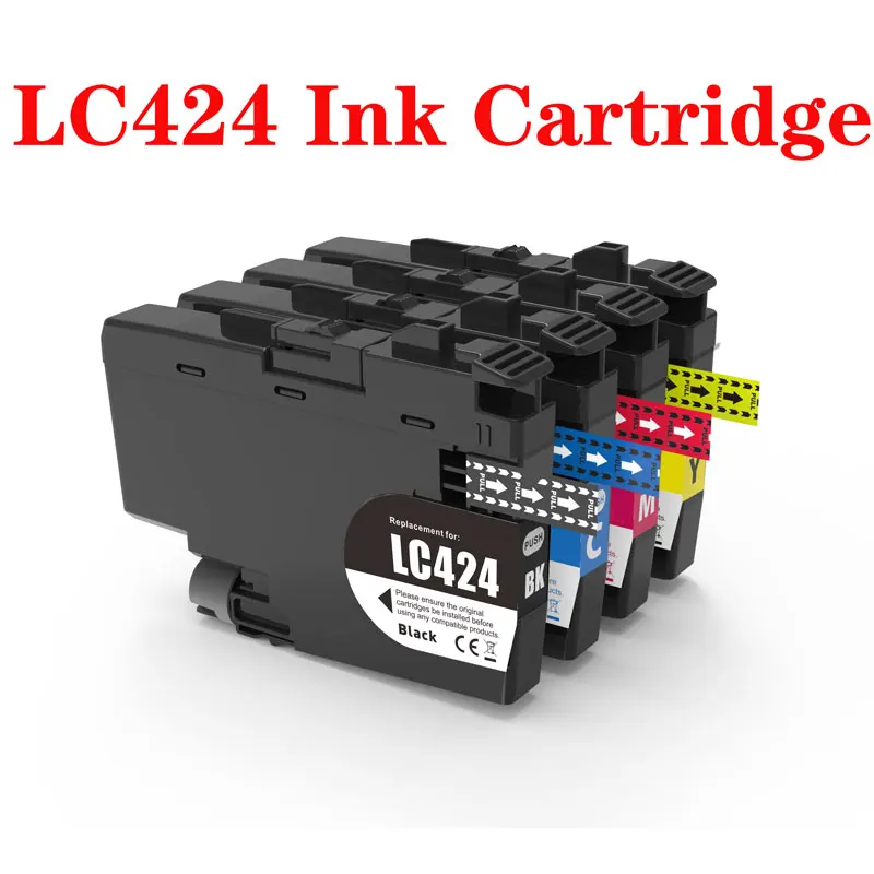 NEW-LC424-Cartridge-Compatible-LC424-Ink-Cartridge-For-Brother-LC424 ...
