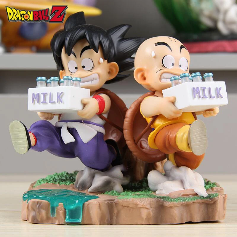 15cm-Dragon-Ball-Anime-Action-Figures-Childhood-Son-Goku-And-Krillin ...