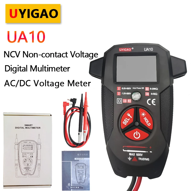 UYIGAO-UA10-Mini-Digital-Multimeter-Fully-Intelligent-Automatic-Range ...
