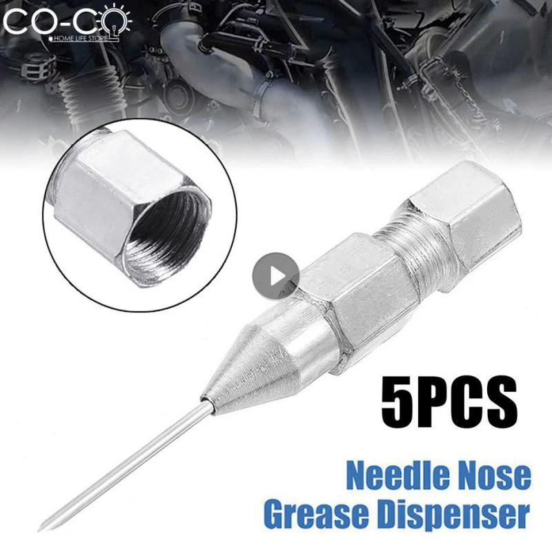 Stainless Steel Grease Gun Tips Needle Type Grease Gun Needle Nozzle ...