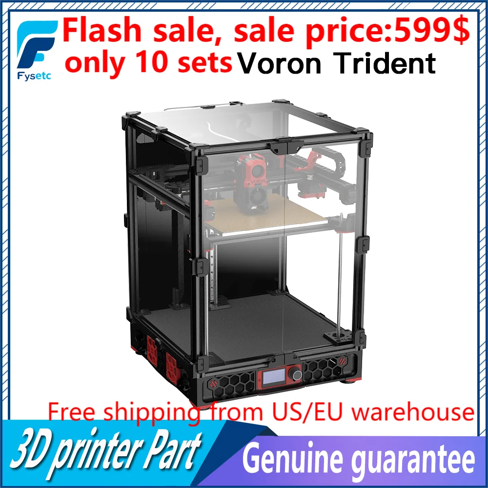 FYSETC-Voron-Trident-Full-Kit-DIY-CoreXY-350-300mm-3D-Printer-Kits-with ...