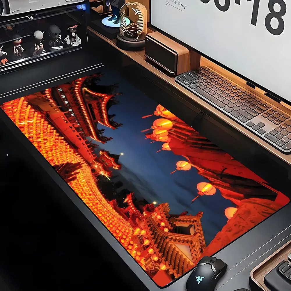 Chinese-style-home-Mouse-Pad-Gamer-Mousepad-Baby-Bear-Mouse-Pad-Large ...