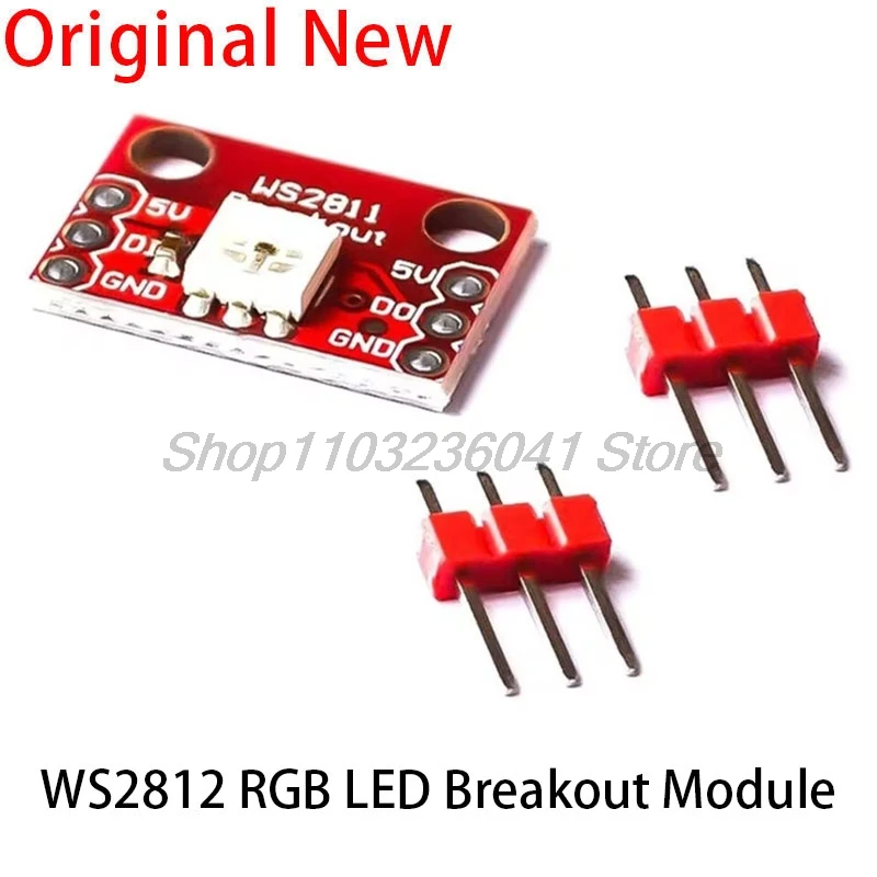 10PCS-New-WS2812-WS2811-RGB-LED-Breakout-Diy-Kit-Electronic-PCB-Board ...