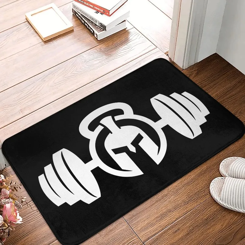Gym Bodybuilding Fitness Powerhouse Front Door Mat Anti-Slip Outdoor ...