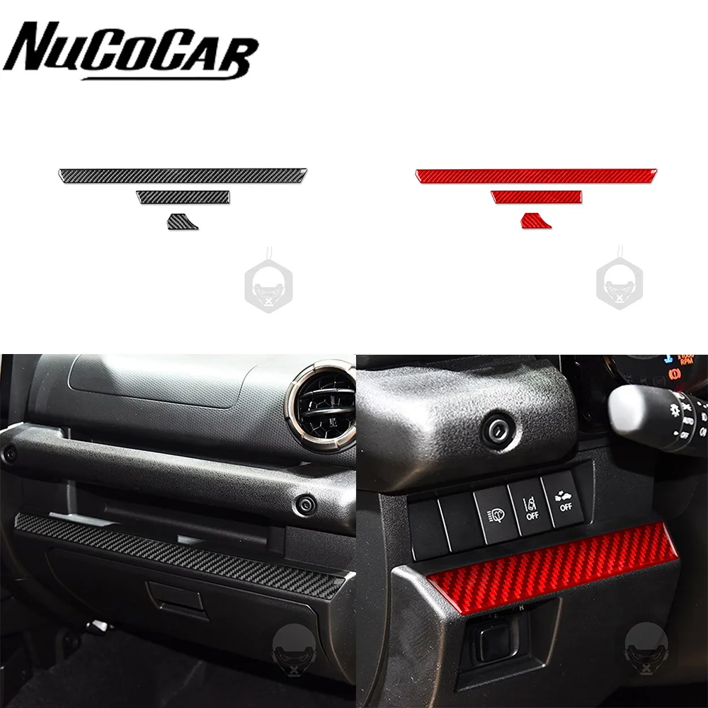 For-Suzuki-Jimny-2019-2022-Carbon-Fiber-Central-Control-instrument ...