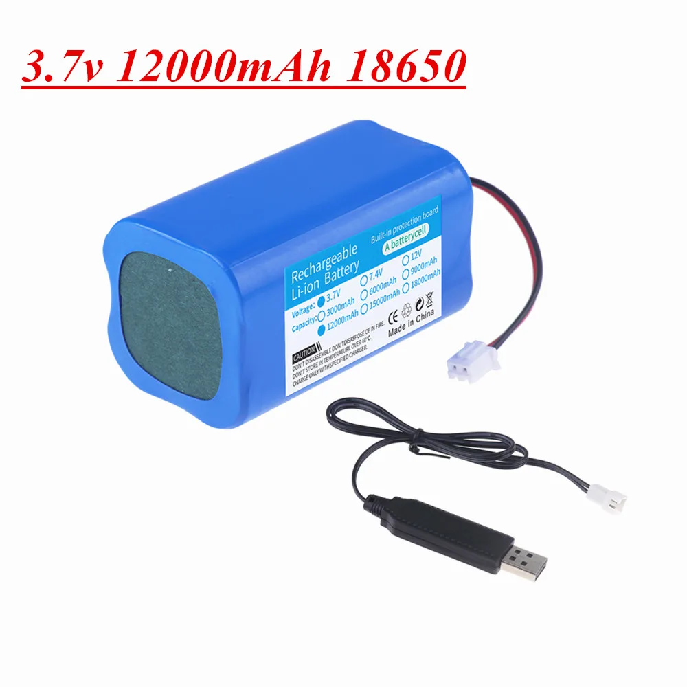 3-7V-18650-Lithium-Battery-Pack-12000mAh-Batteries-for-Fishing-LED ...