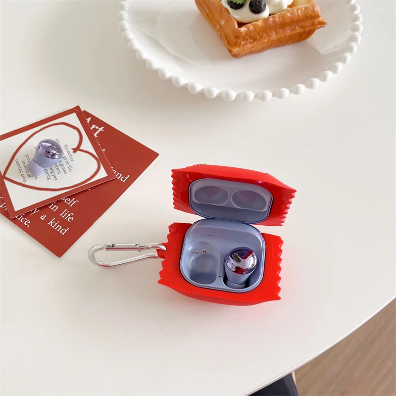 Generic 3d Cute Skittles Bubble Gum For Samsung Galaxy Buds2 Pro Buds2 ...