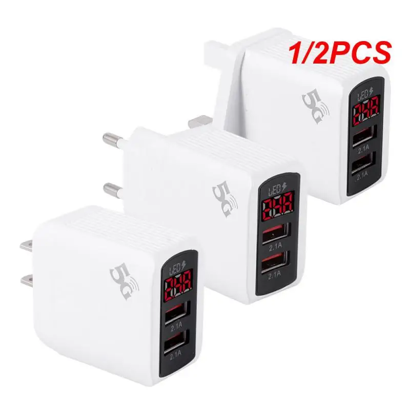 1-2PCS-Usb-Mobile-Phone-Charger-Compact-Multi-port-Mobile-Phone-Charger ...