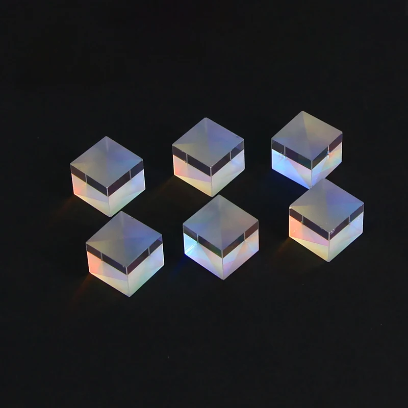 1 PCS Damaged Cross Dichroic X Cube Prism RGB Combiner Splitter Optical ...