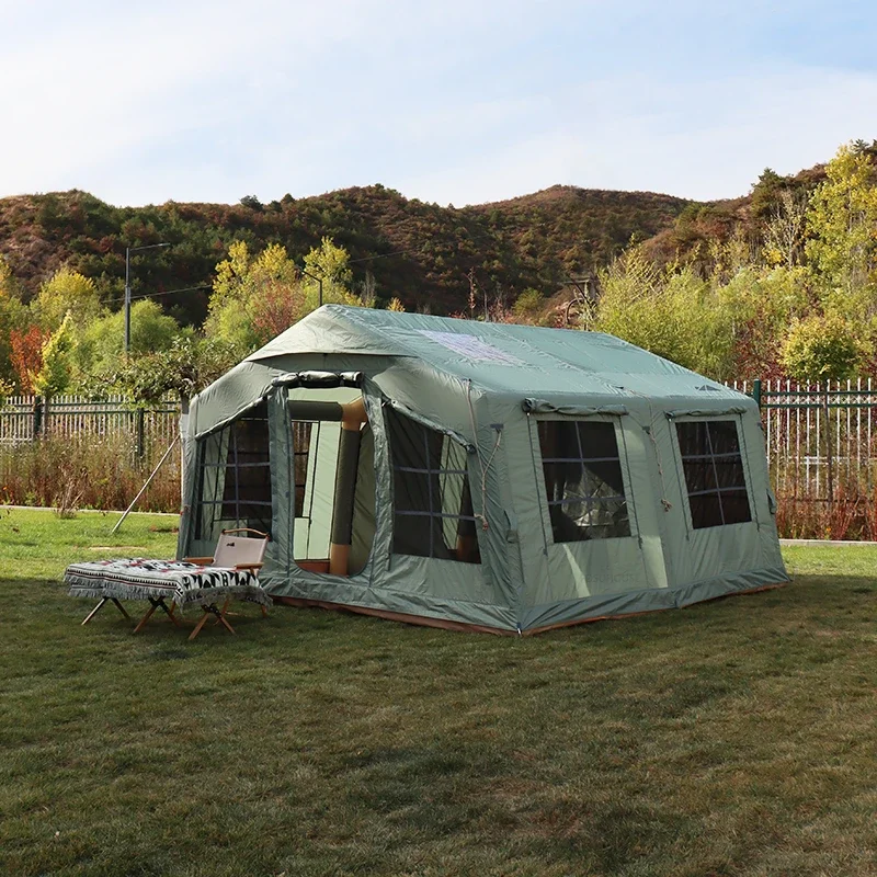 European-Style-Folding-Gazebos-Large-Space-Outdoor-Awning-Camping ...