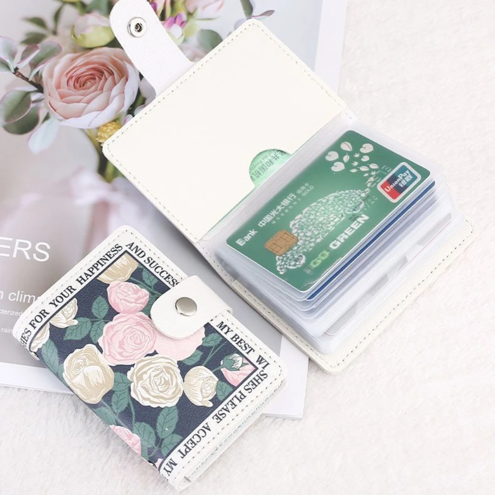 Fashion-Floral-Card-Bag-Multiple-Cards-Slots-ID-Bank-Credit-Card-Covers ...