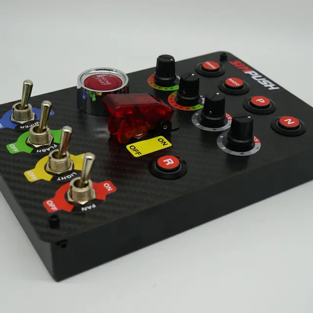 SIMPUSH Sim Racing button box SIMAGIC FANATEC THRUSTMASTER SIMUCUBE