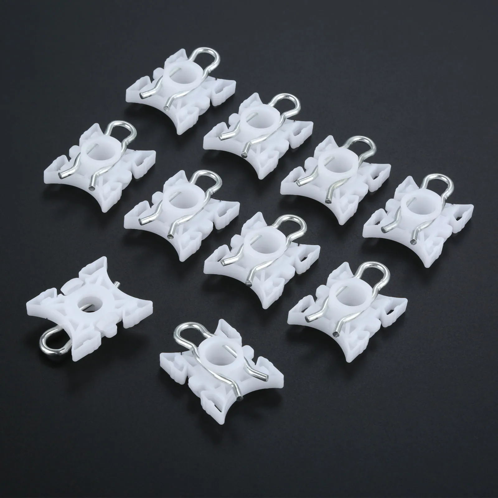 10Pcs-Window-Regulator-Sliding-Pivot-Clips-Auto-Fastener-Clip-For-BMW ...