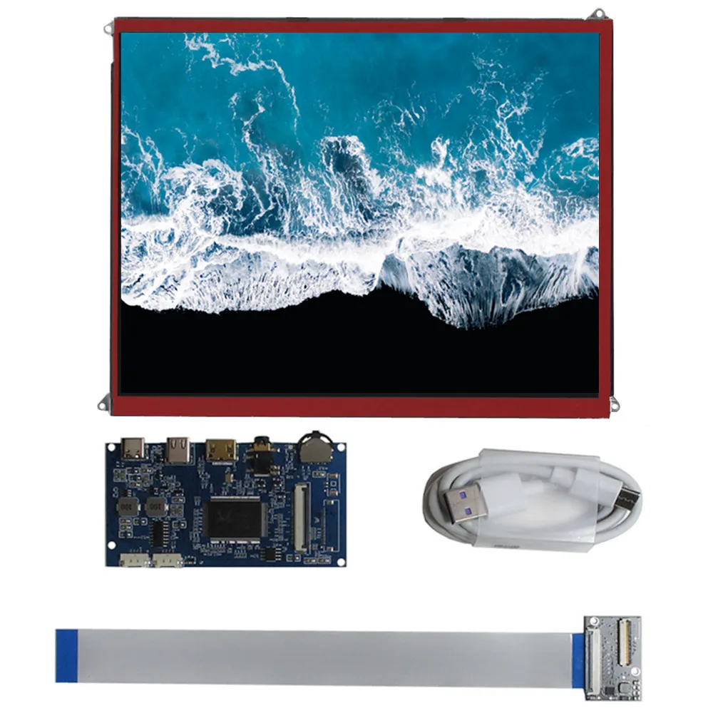 9.7-inch 2k IPS screen 4:3 high brightness LCD display driver control ...