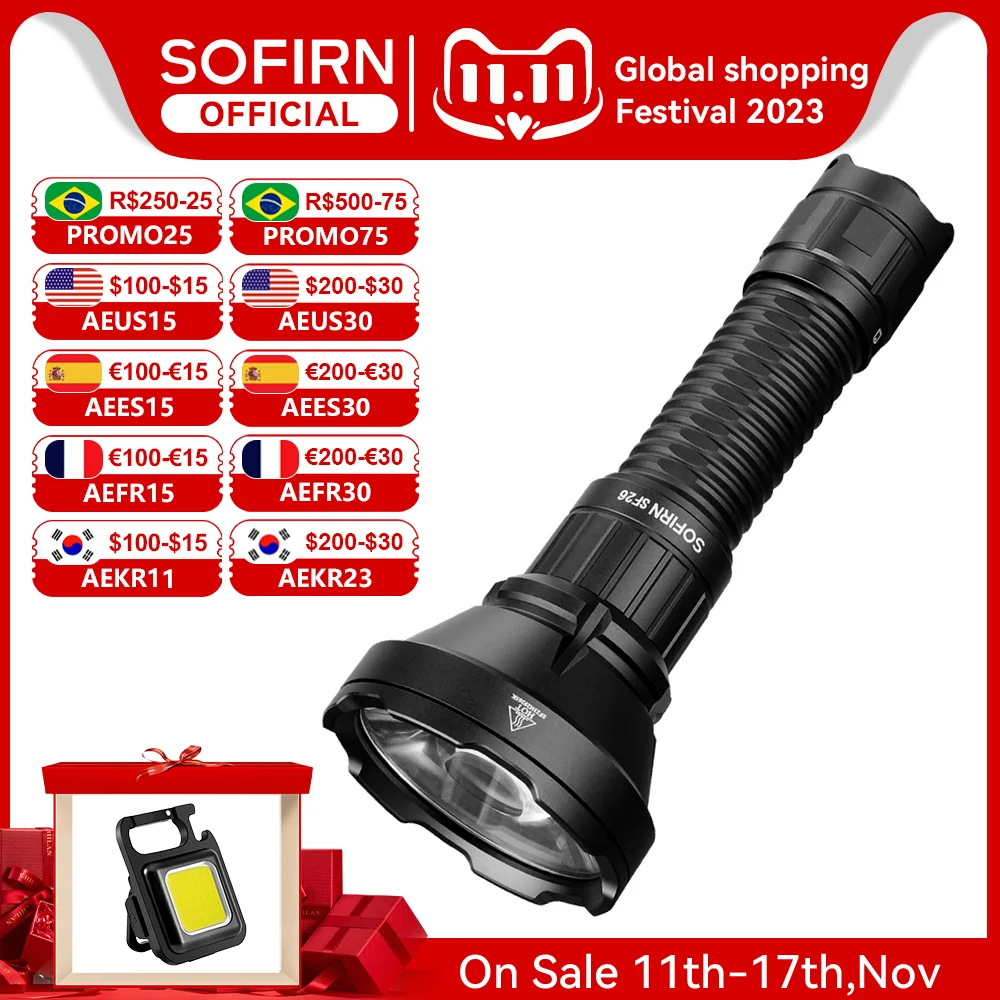 Sofirn-SF26-21700-Tactical-Flashlight-2000lm-964m-Long-Range-USB-C ...