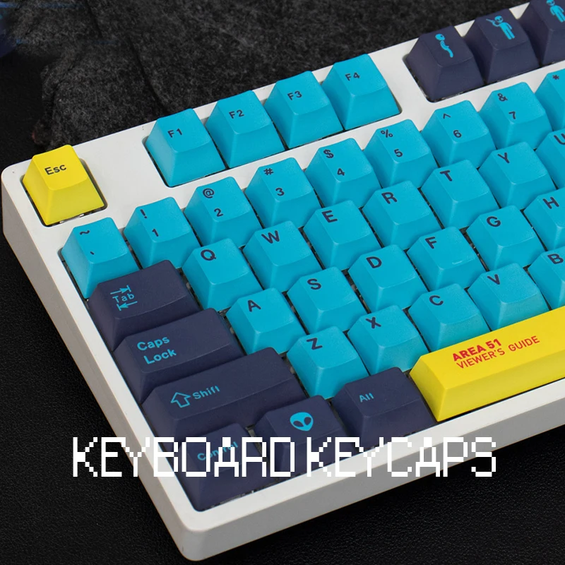 137-Keys-GMK-Alien-Keycaps-Cherry-Profile-Keycaps-For-Cherry-Mx ...