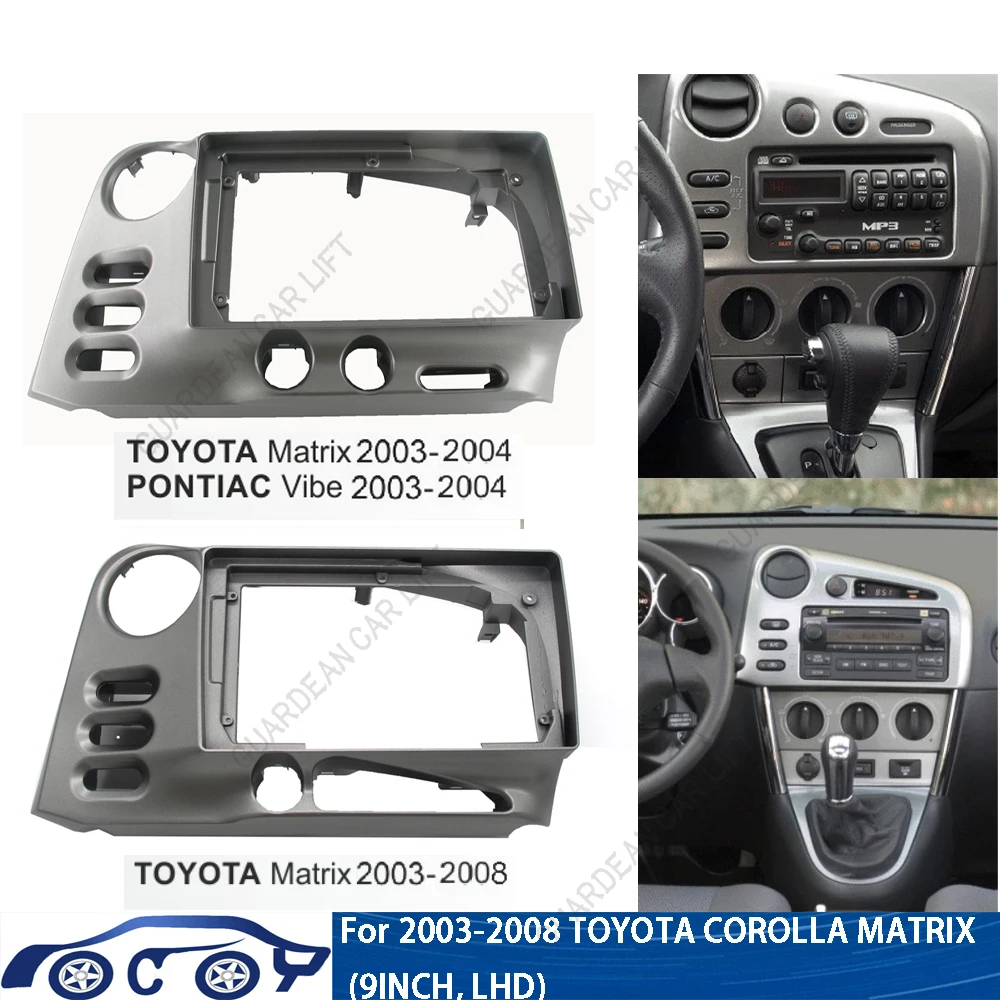 Marco-de-coche-de-9-pulgadas-para-Toyota-Matrix-2003-2008-unidad ...