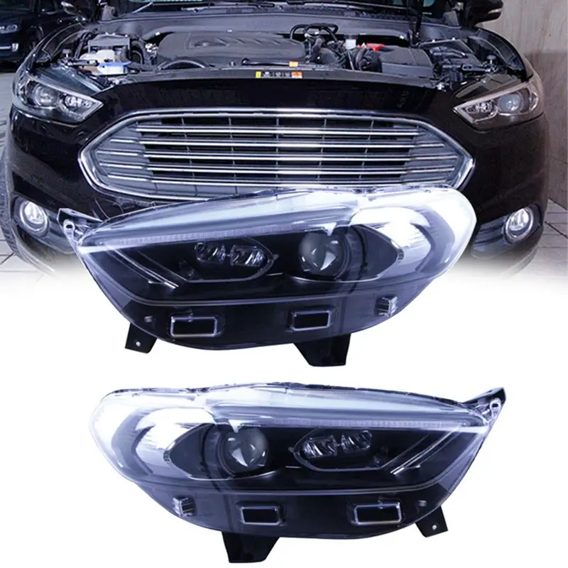 Farol-de-estilo-do-carro-para-Ford-Fusion-2013-2014-2015-2016-Mondeo ...