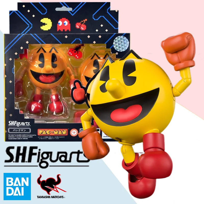 Original-Bandai-Anime-Action-Figure-Pac-Man-SHFiguarts-Pacman-Finished ...