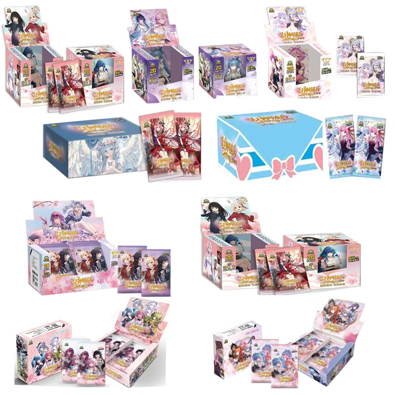 Goddess Story Collection Cards Box Booster Feet Bikini Monster Girl ...