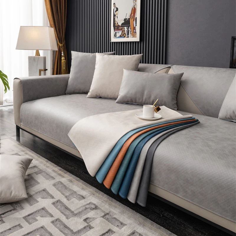 Waterproof-Sofa-Mat-All-season-Solid-Color-Non-slip-Living-Room-Non ...