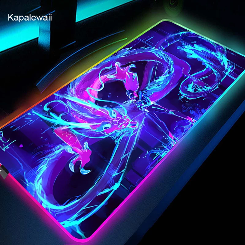 League-of-Legend-900X400mm-RGB-Mouse-Pad-Anime-oyun-Mousepad-LED-fare ...