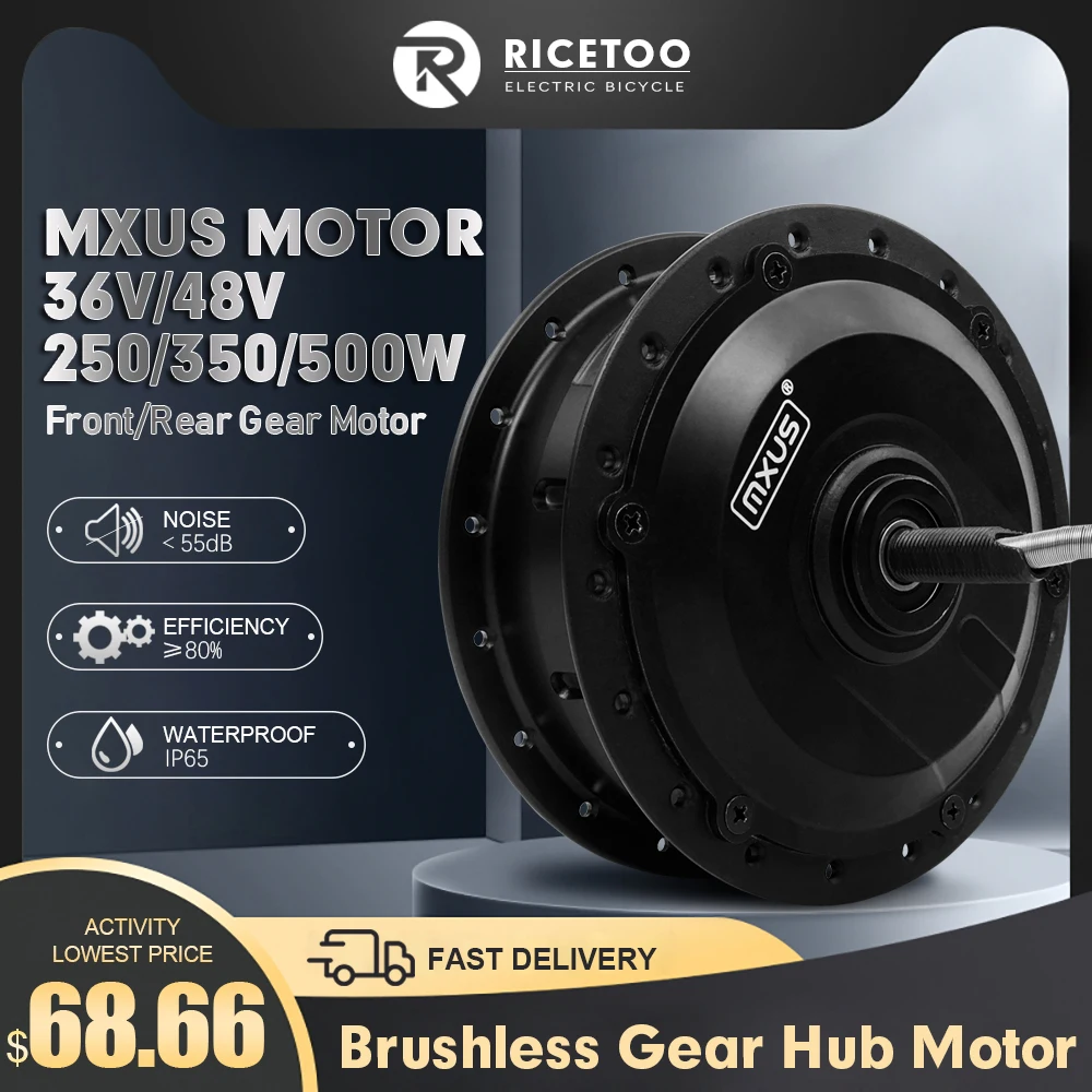 MXUS-Brand-Electric-Bike-Motor-250W-350W-500W-36V-48V-Front-Rear-Wheel ...