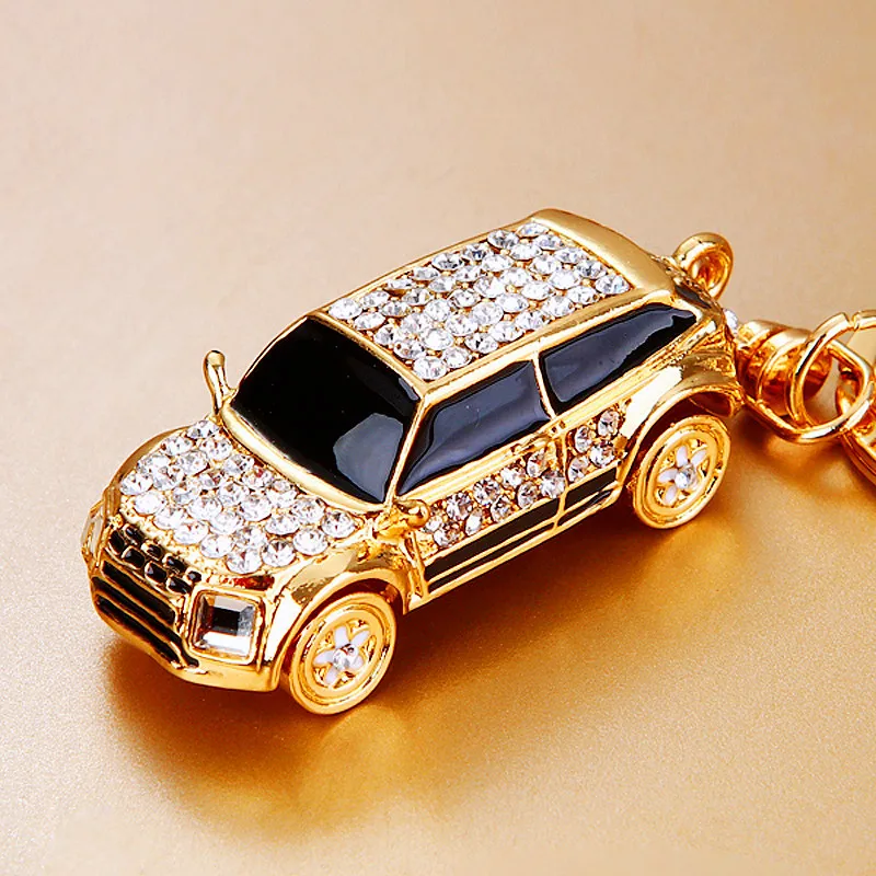 Hot-Mini-Car-Keychain-Rhinestone-Car-Keychain-Key-Rings-for-Men-Women ...
