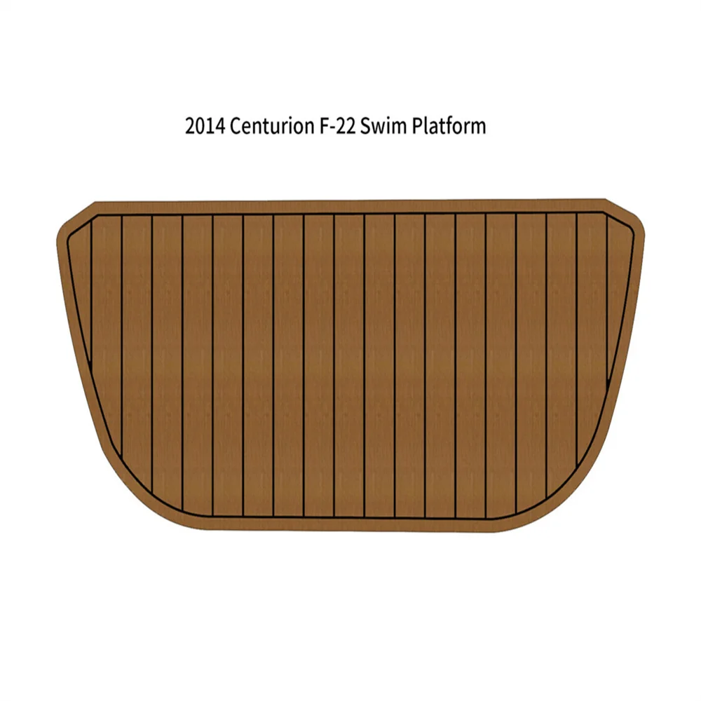 2014-Centurion-F-22-Swim-Platform-Step-Pad-Boat-EVA-Foam-Teak-Deck ...