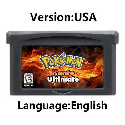 GBA Game Cartridge 32 Bit Video Game Console Card Series Crown Clover ...