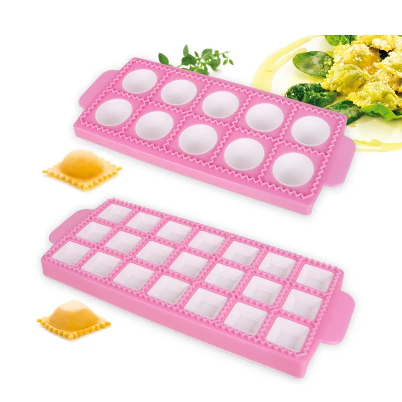 10-21-Grids-Ravioli-Mould-Practical-Italian-Dumplings-Mold-DIY-Ravioli ...