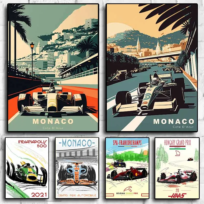 F1-Poster-Formula-Grand-Prix-racing-posters-aesthetics-Monaco-circuit ...