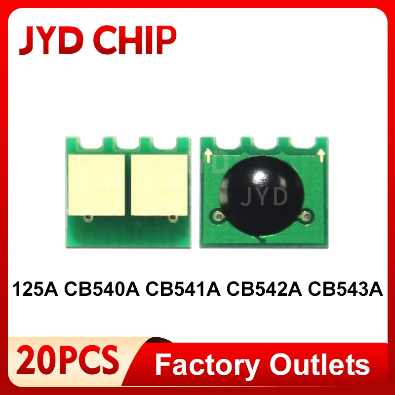 125A CB540A Toner Cartridge Chip for HP Color laserJet CP1213 CP1214 ...