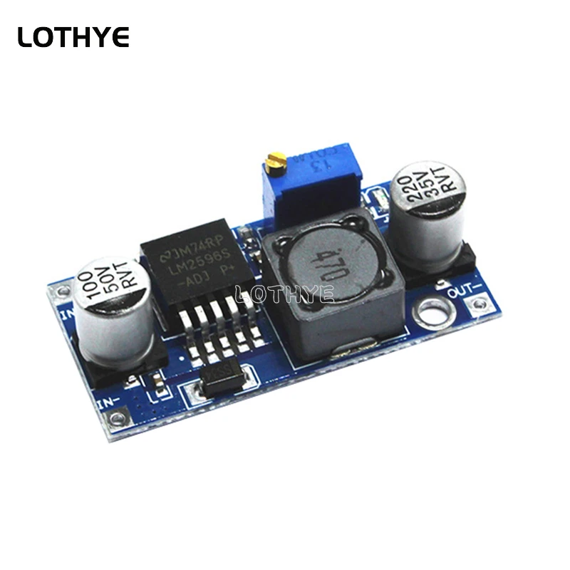 10PCS-DC-DC-3A-LM2596-Step-Down-Power-Supply-Module-Adjustable-Buck ...