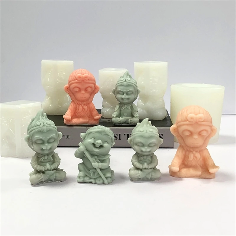 3D-Sun-WuKong-Silicone-Mould-Handmade-Molds-Plasters-Molds-Ornament ...