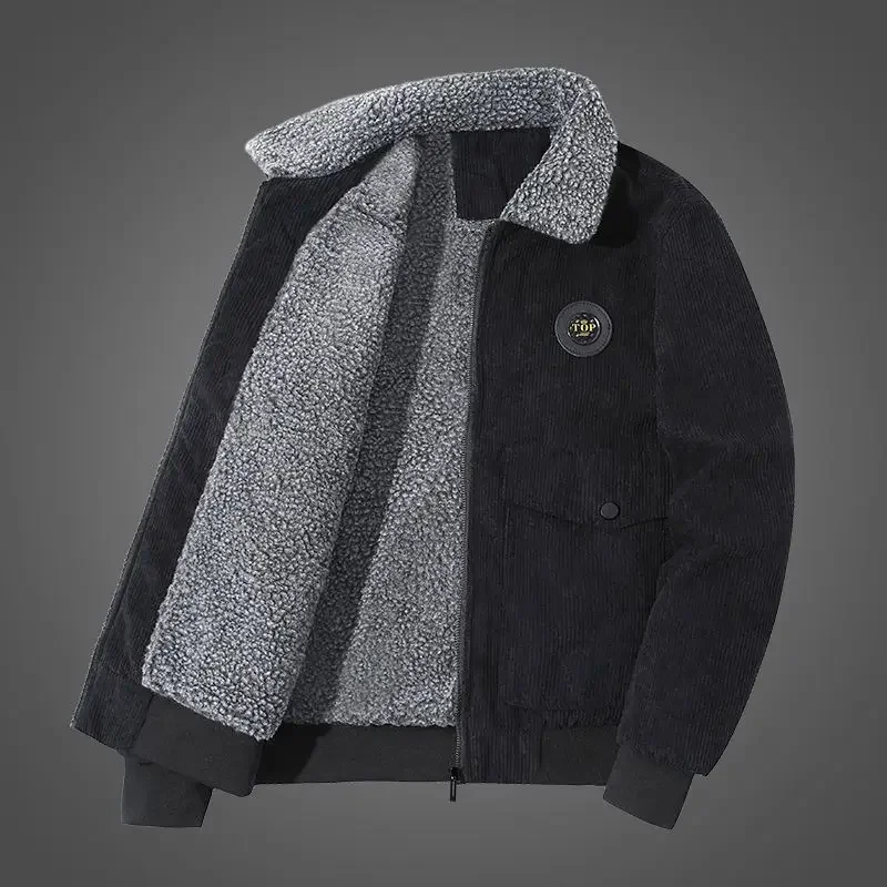 Male-Padded-Coats-Lamb-Parkas-Cargo-Men-s-Down-Jacket-Corduroy-Padding ...