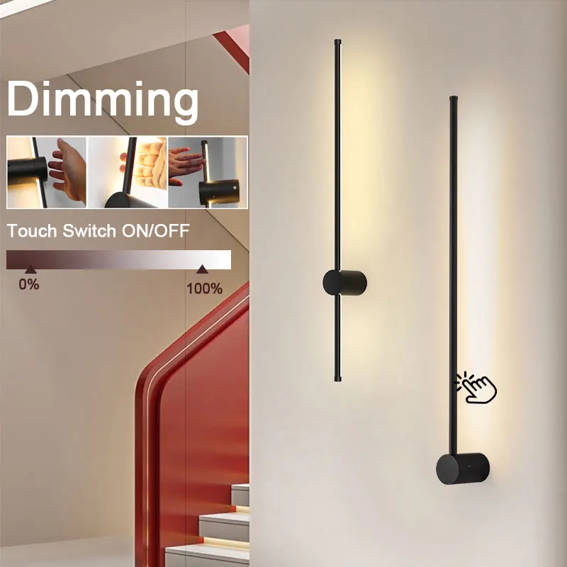 Touch-Switch-Dimmable-LED-Wall-Lights-Corridor-Sofa-Background-360 ...