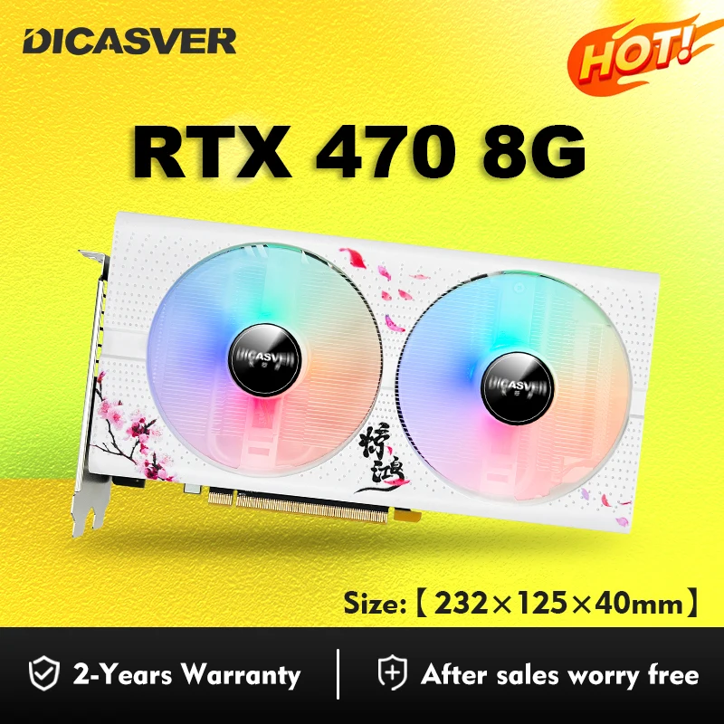 DICASVER-AMD-RX-470-8G-Graphics-Card-GDDR5-256Bit-2048SP-PCI-Express-3 ...