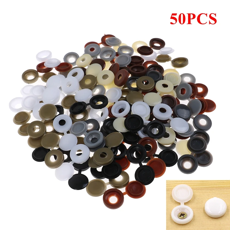 50pcs-lot-Car-Hinged-Cover-Cap-Plugs-Number-Plate-Fitting-Fixing-Self ...