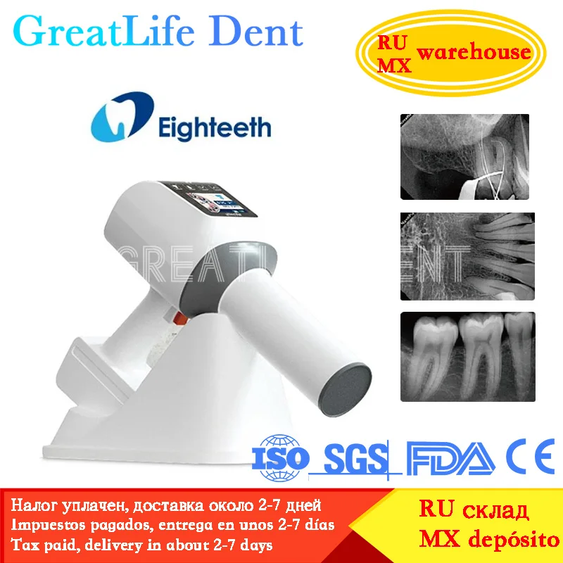 100% original eighteeth hyperlight digital portátil sem fio dental x ...