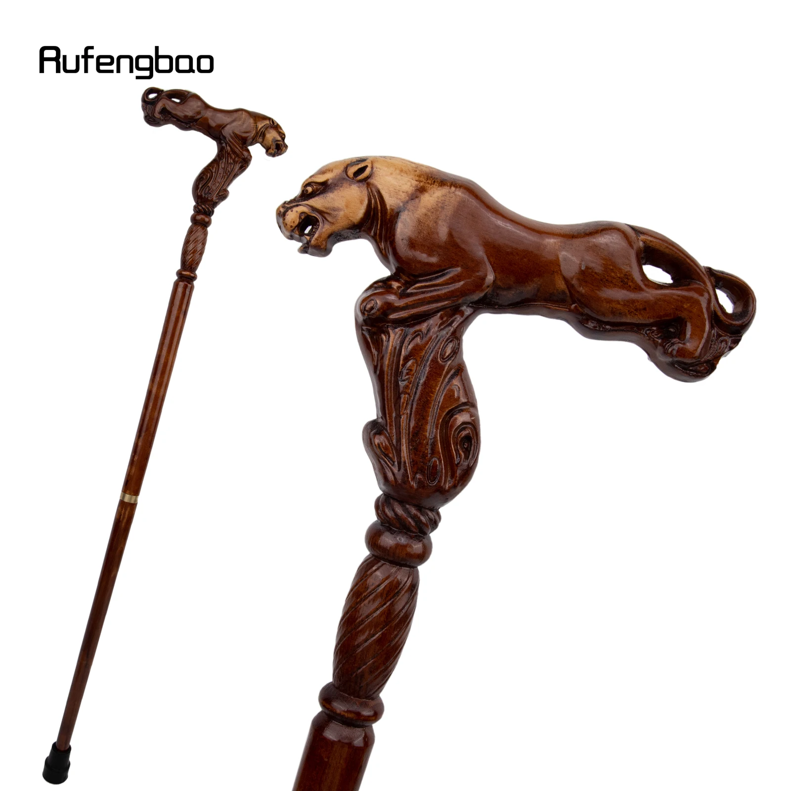 Leopard-Brown-Wooden-Fashion-Walking-Stick-Decorative-Vampire-Cospaly ...